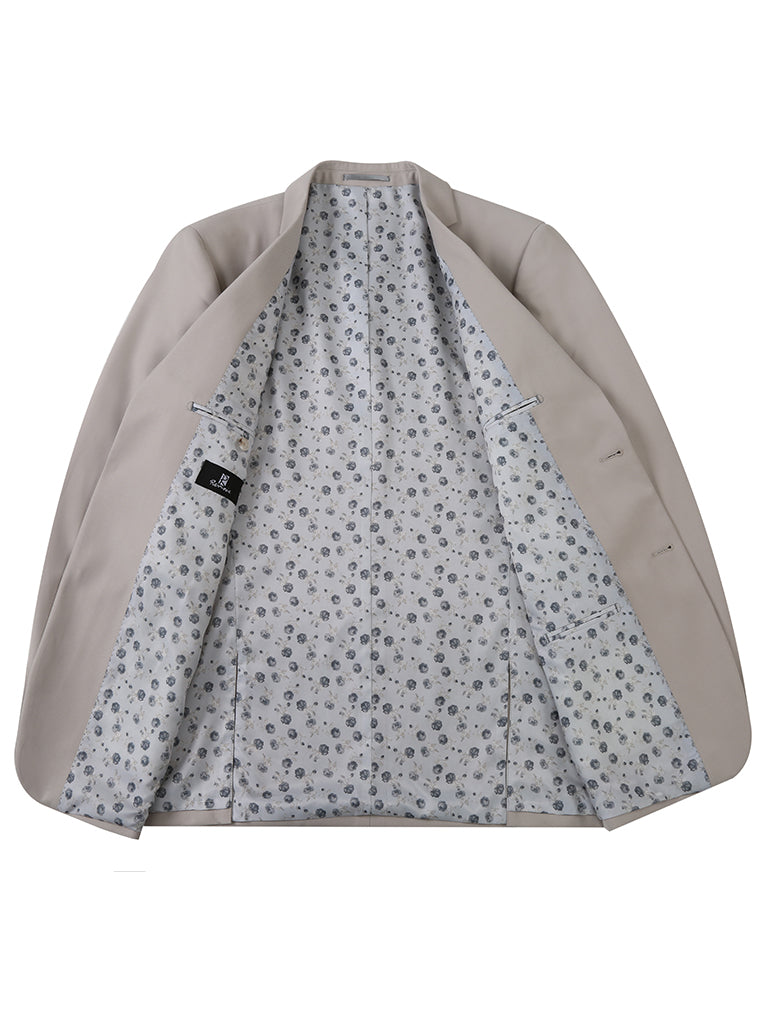 Slim Fit Suit in Cream – Elliott Row